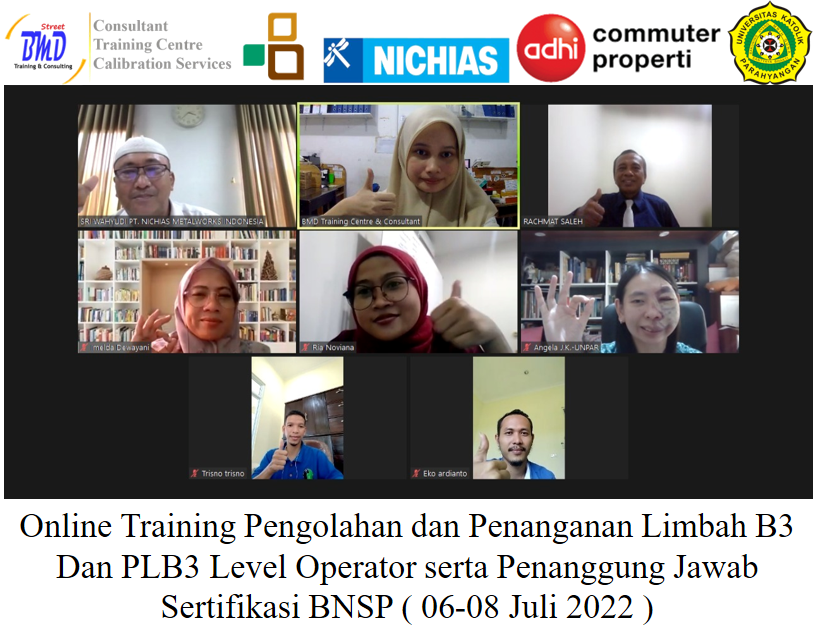 Pelatihan Pengelolaan Limbah B3 | Sertifikasi BNSP | BMD Training Centre